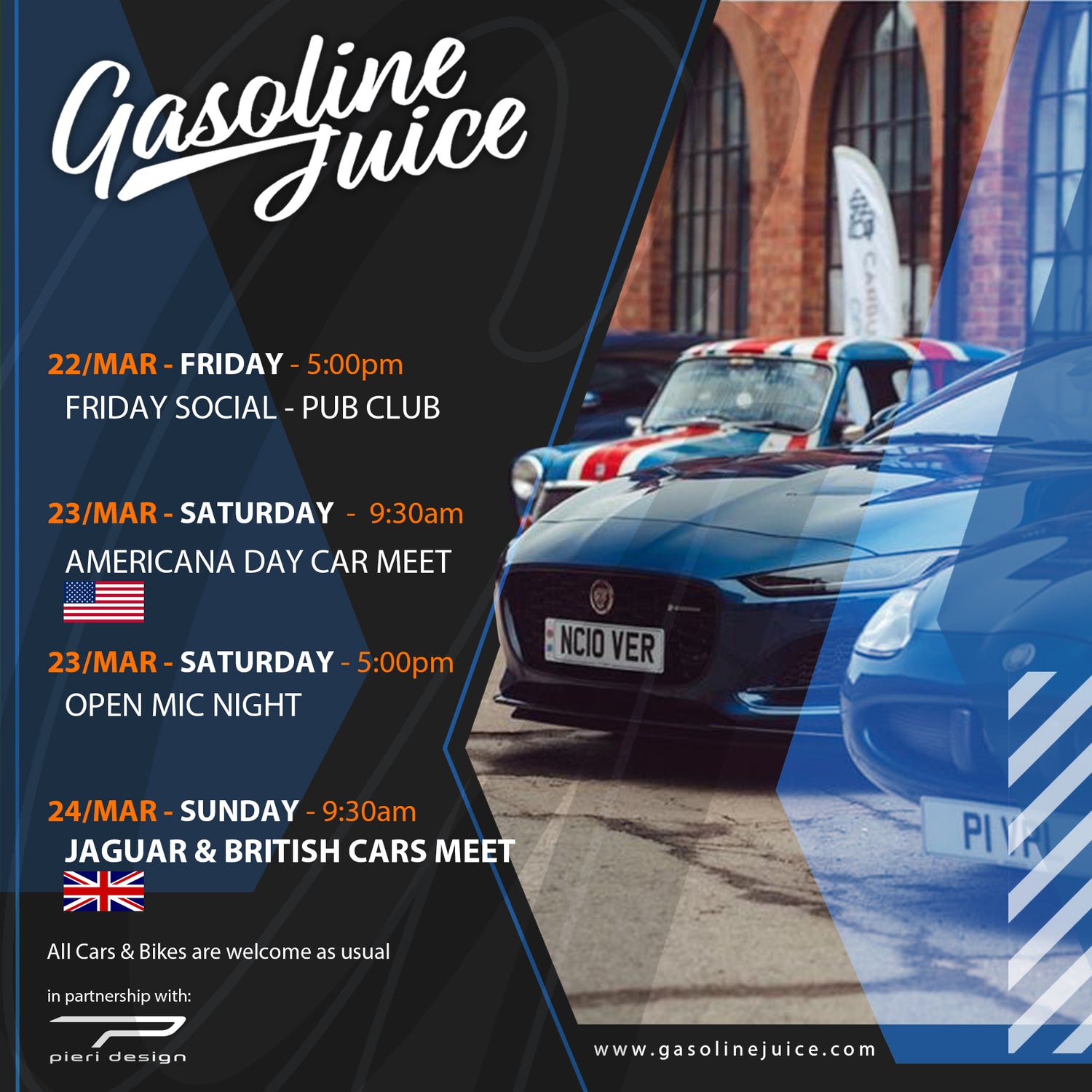 Events – Gasoline Juice